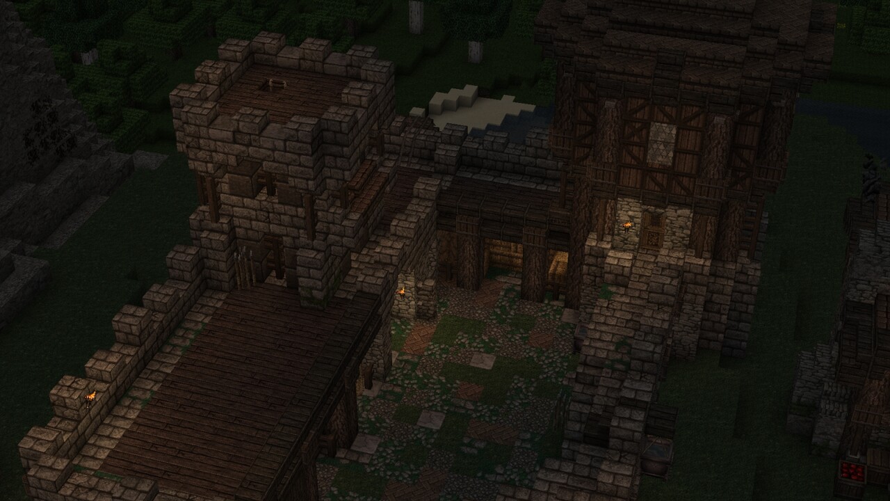 Small Medieval Garrison (2015) #WeAreConquest Minecraft Map