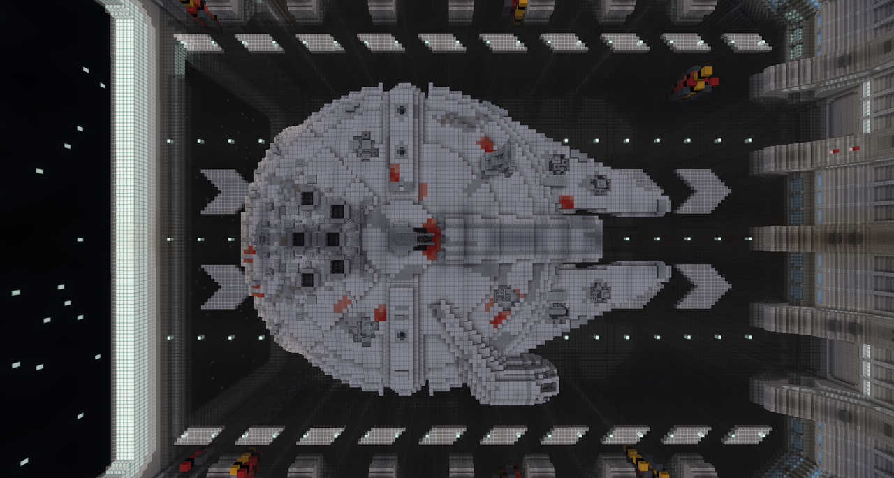 Millennium Falcon Minecraft Map