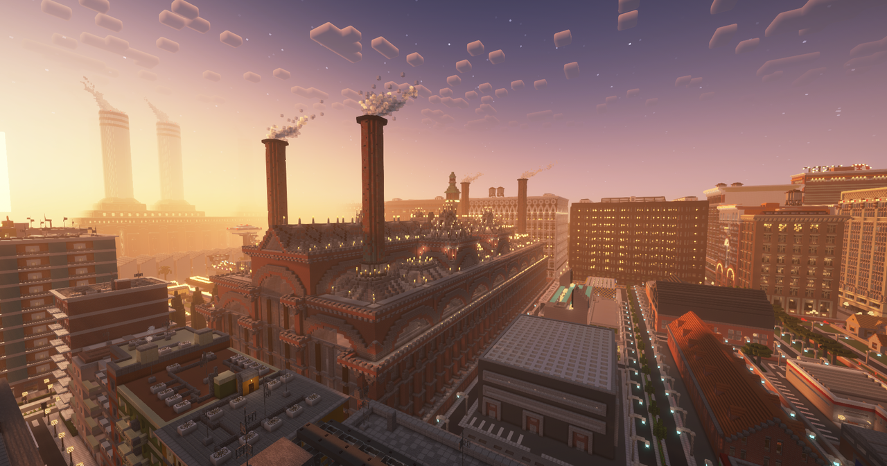 The cathedral of labor- Steampunk industrialwonder [Heliopolis city ...