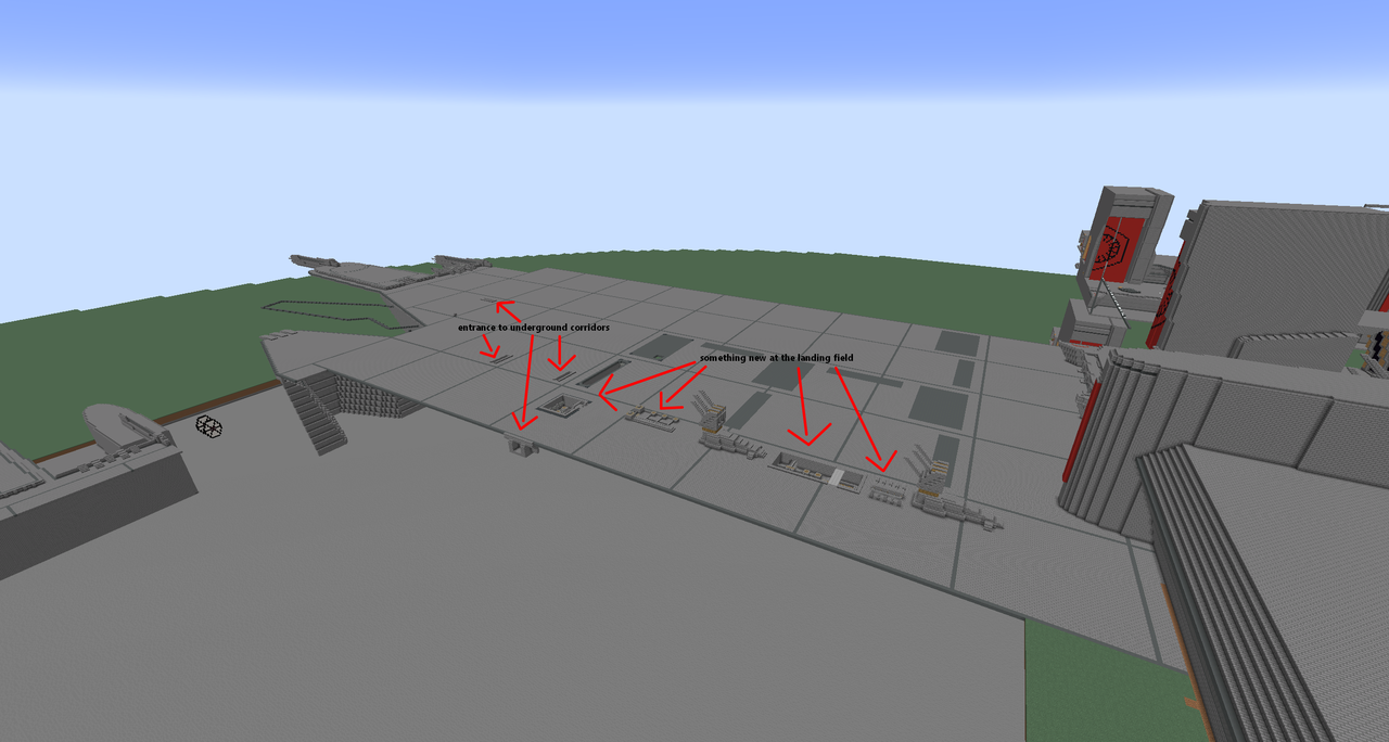 Starkiller Base complex Minecraft Map