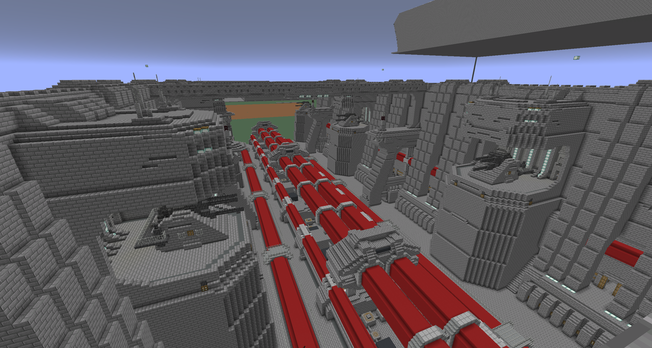 Starkiller Base complex Minecraft Map