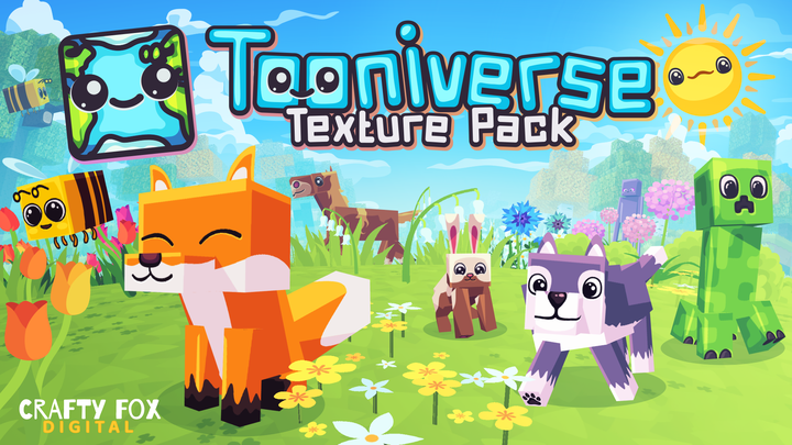 Tooniverse Texture Pack | 64x | 1.21.10 Minecraft Texture Pack