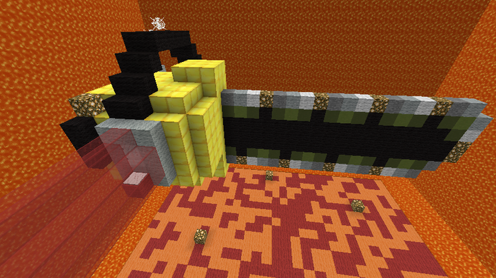 DOOM Chainsaw but 3D Minecraft Map