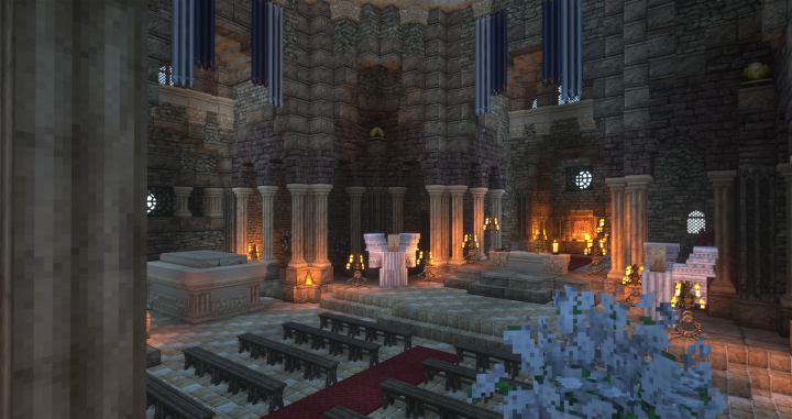 Mediterranean Cemetery [Conquest Reforged] Minecraft Map