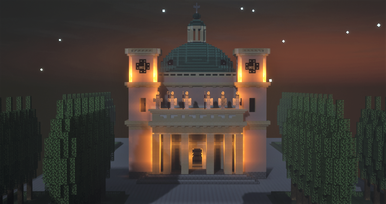 Neoclassical church - Hungary Minecraft Map