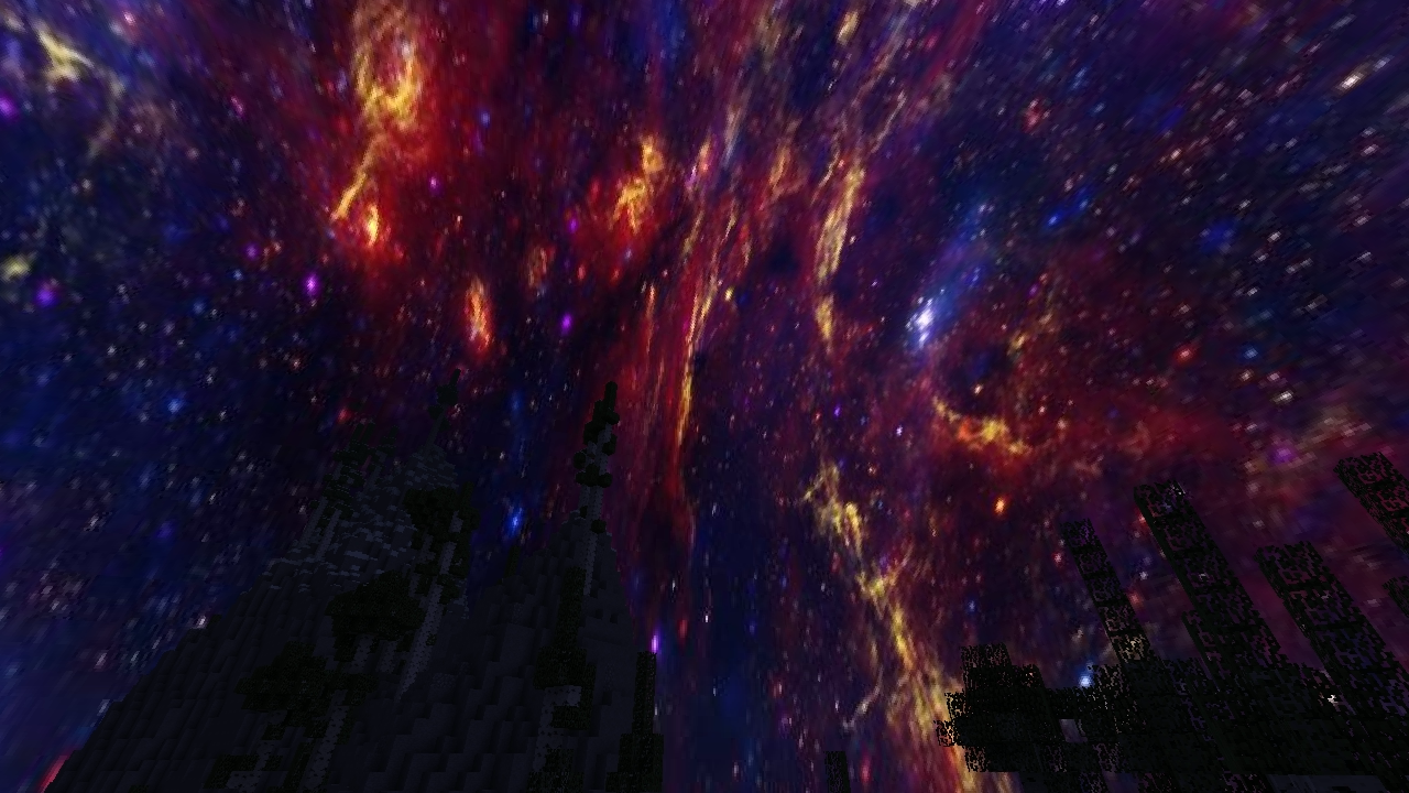 Unique Milkyway CUSTOM SKY Minecraft Texture Pack