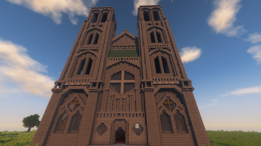 Gothic Cathedral Minecraft Map