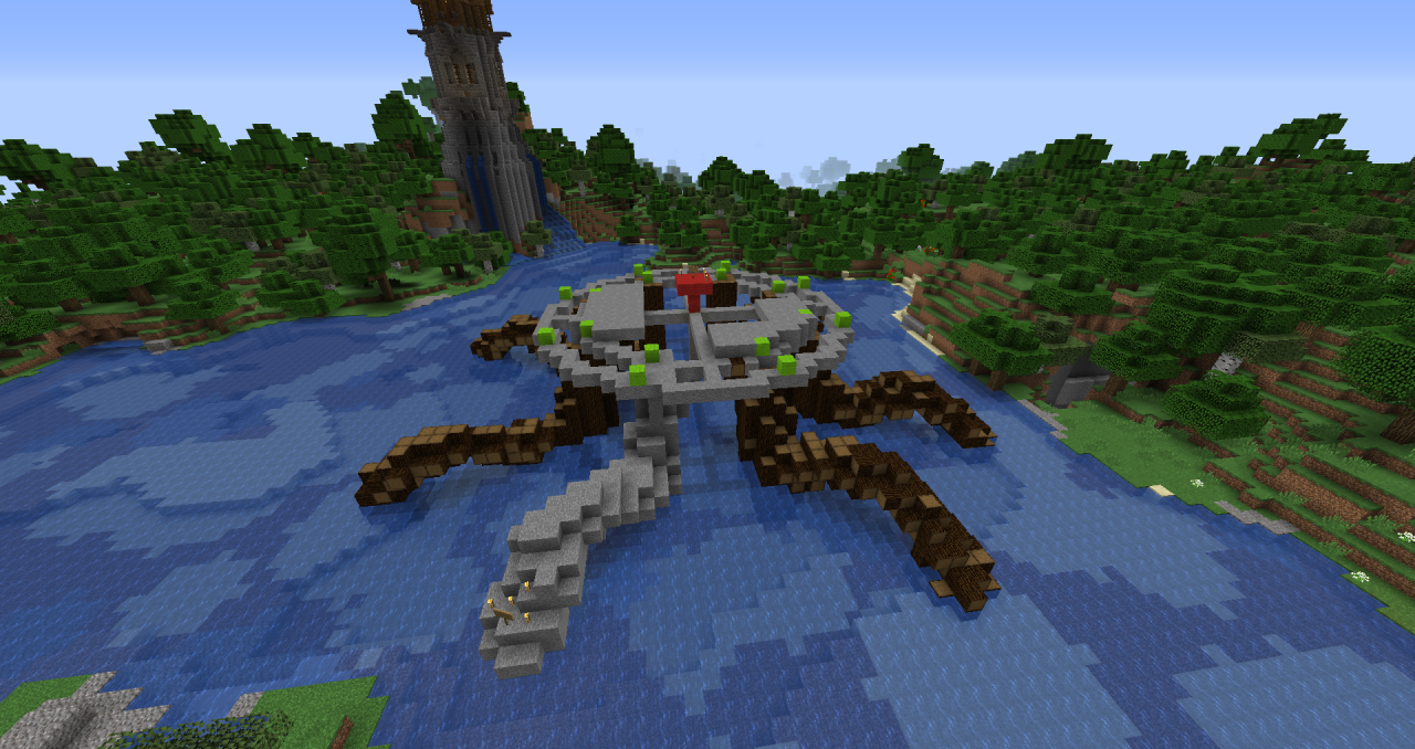 Spawn Tree Minecraft Map