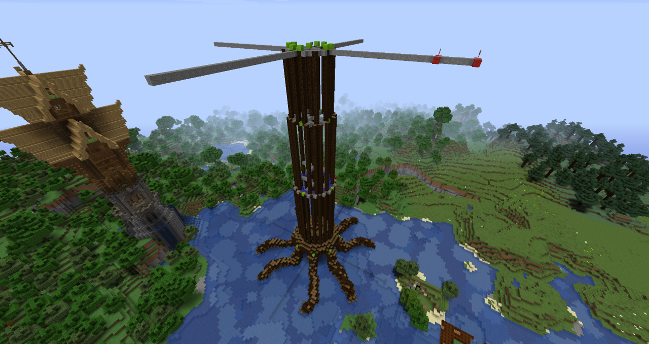 Spawn Tree Minecraft Map