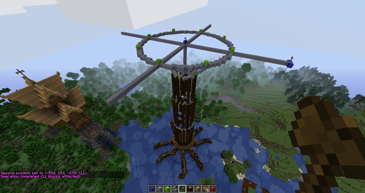 Spawn Tree Minecraft Map