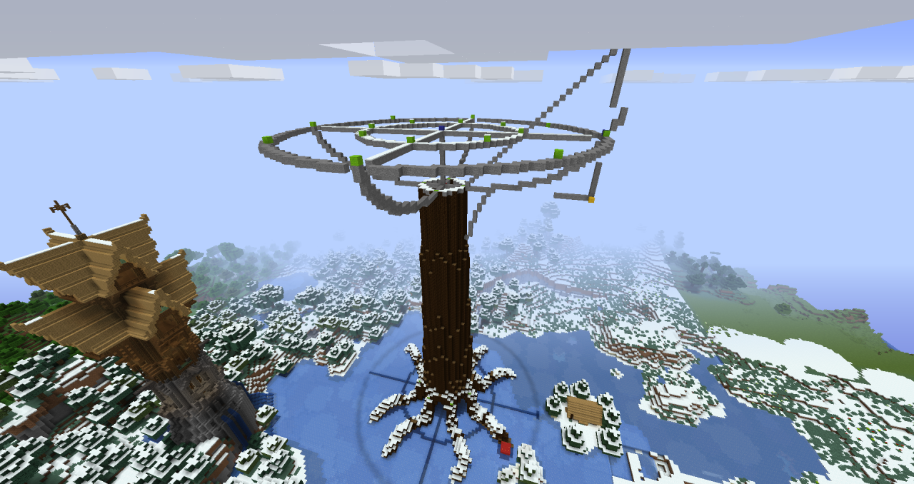 Spawn Tree Minecraft Map