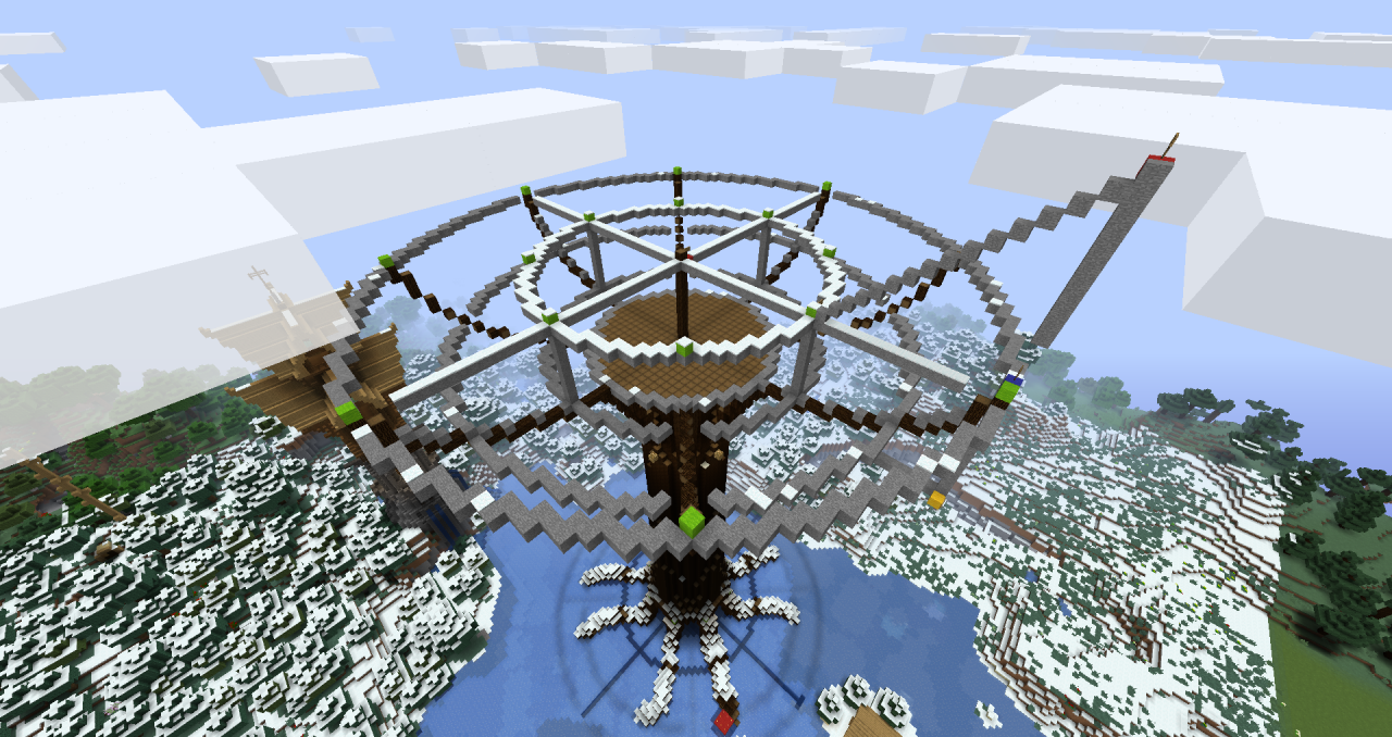 Spawn Tree Minecraft Map