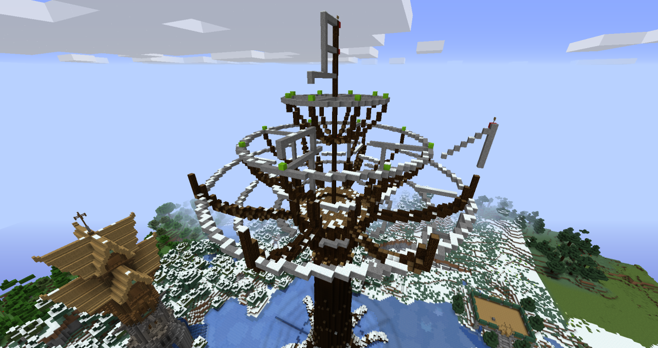 Spawn Tree Minecraft Map