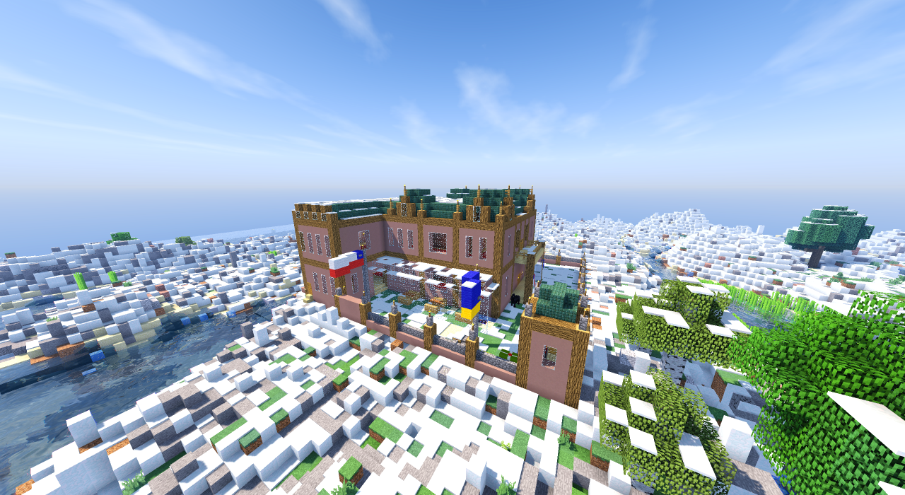 Sara Braun Palace, Punta Arenas, Chile Minecraft Map