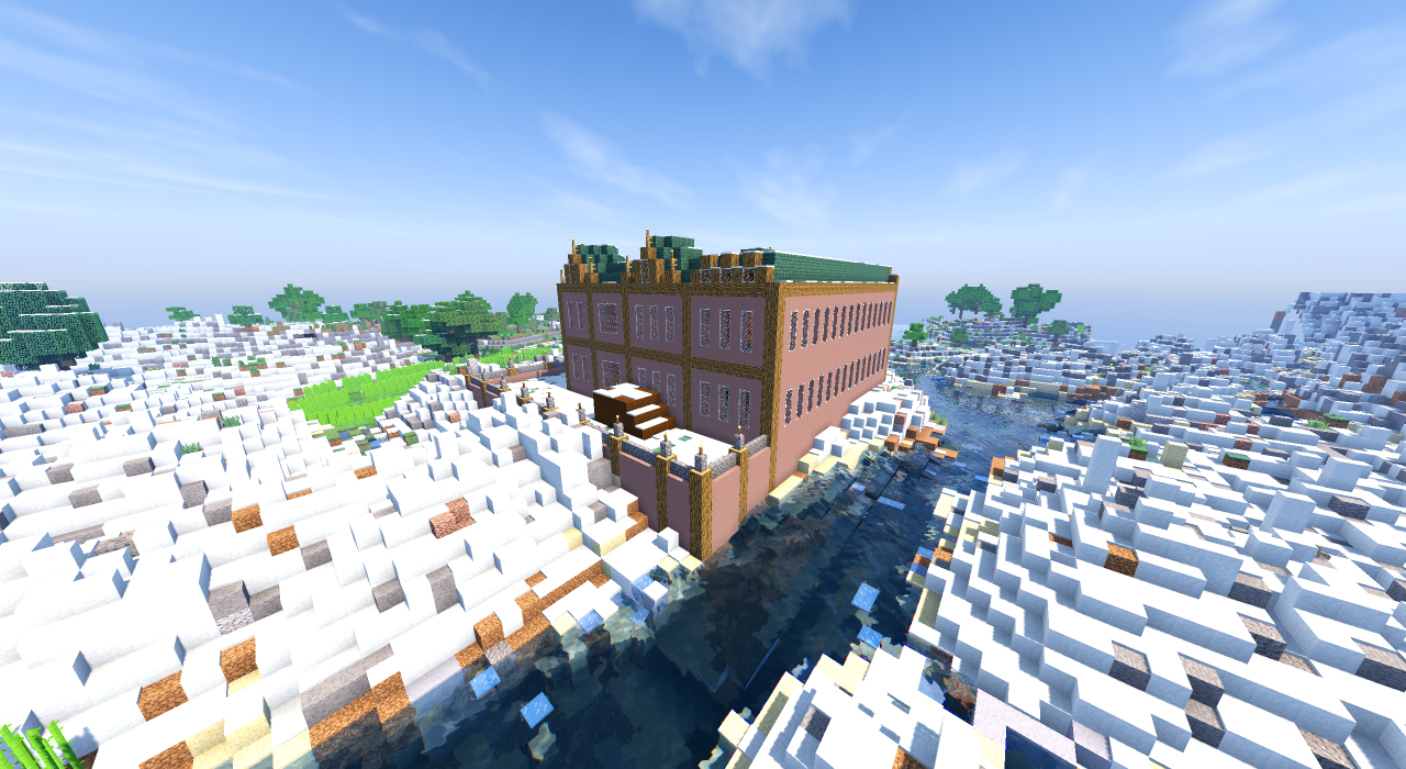 Sara Braun Palace, Punta Arenas, Chile Minecraft Map