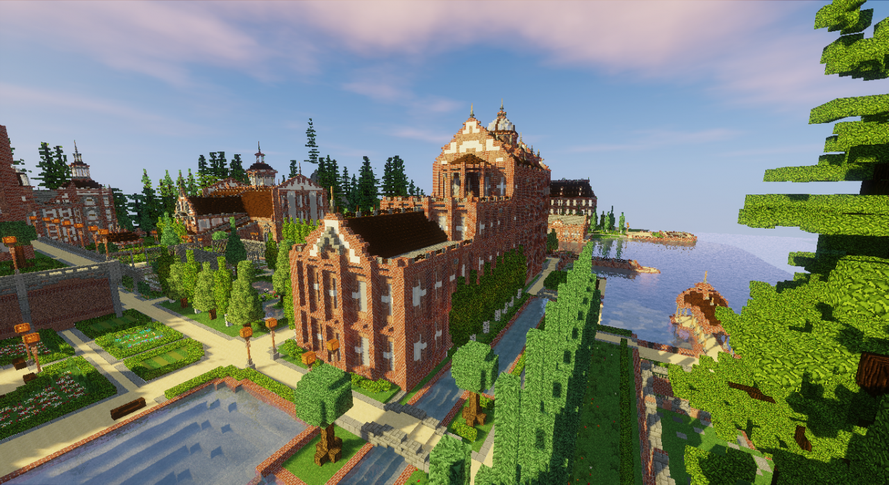Neptunium High School, Victorian Campus Minecraft Map