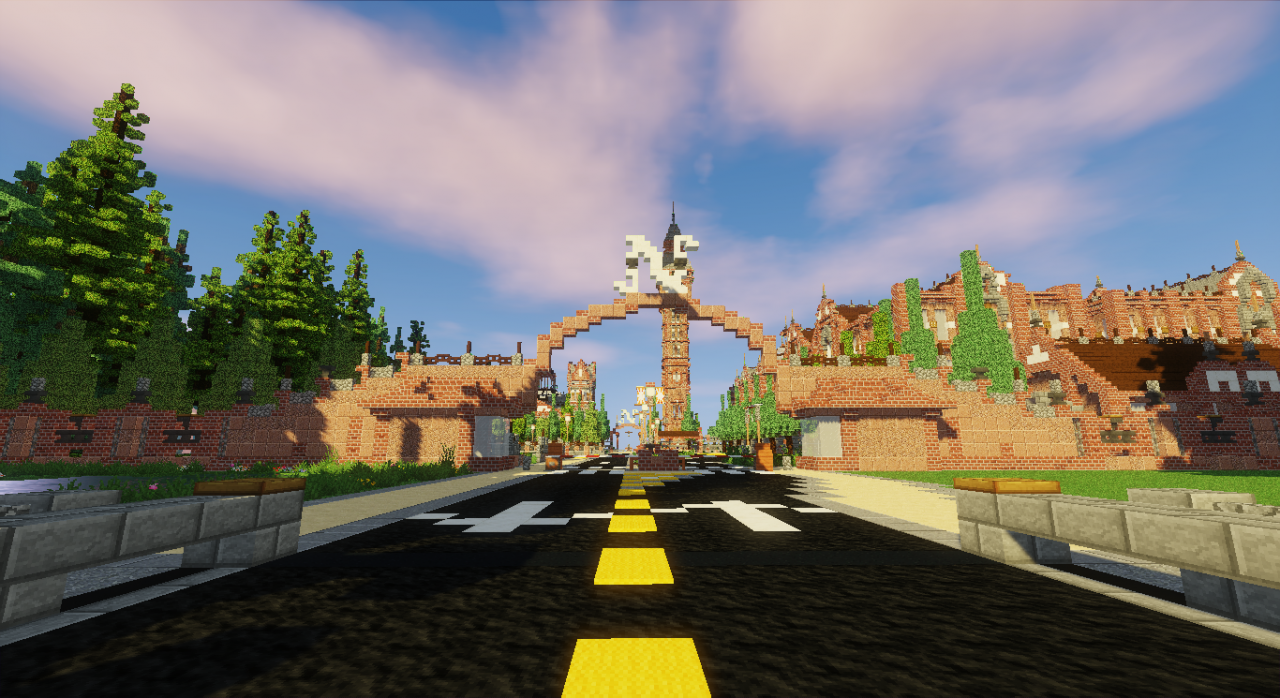 Neptunium High School, Victorian Campus Minecraft Map