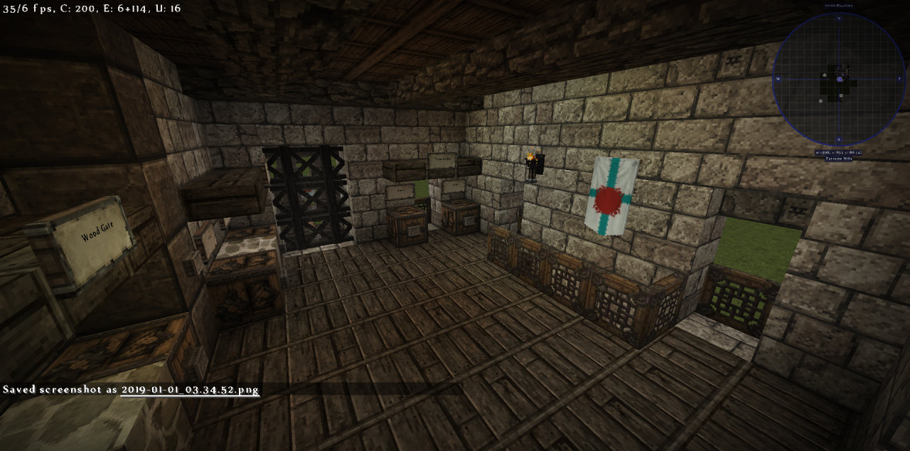 Windsor Castle Inspired Tower House (Command Blocks) Minecraft Map