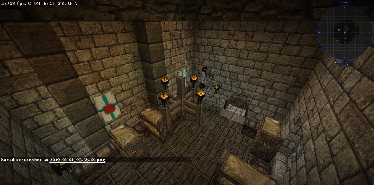 Windsor Castle Inspired Tower House (Command Blocks) Minecraft Map