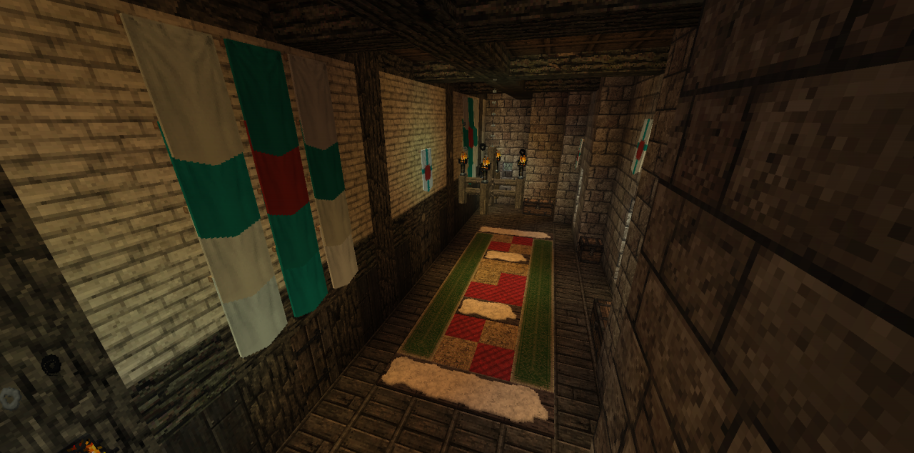 Windsor Castle Inspired Tower House (Command Blocks) Minecraft Map