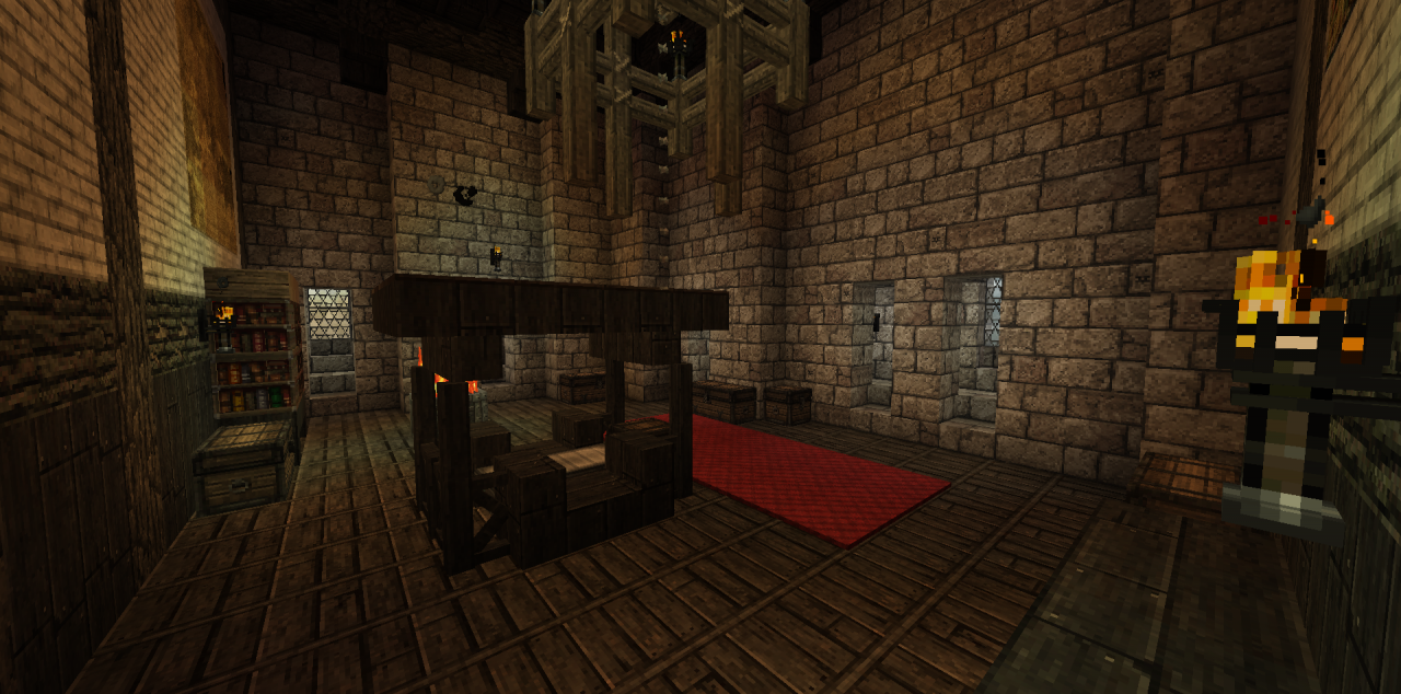 Windsor Castle Inspired Tower House (Command Blocks) Minecraft Map
