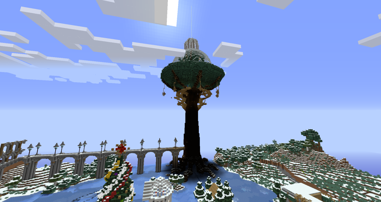Spawn Tree Minecraft Map