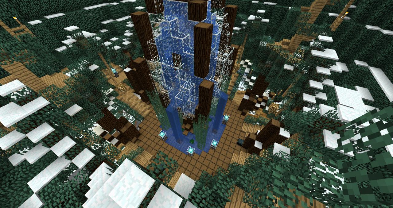 Spawn Tree Minecraft Map