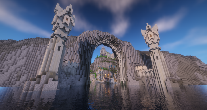 Edhellond - Haven of Gondor Minecraft Map