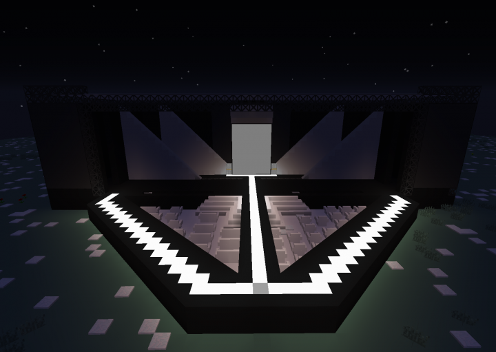 Concert Festival stage Minecraft Map