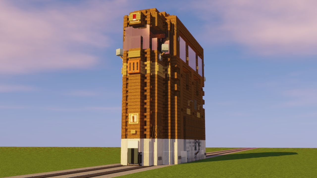 Dieselpunk Tram Minecraft Map