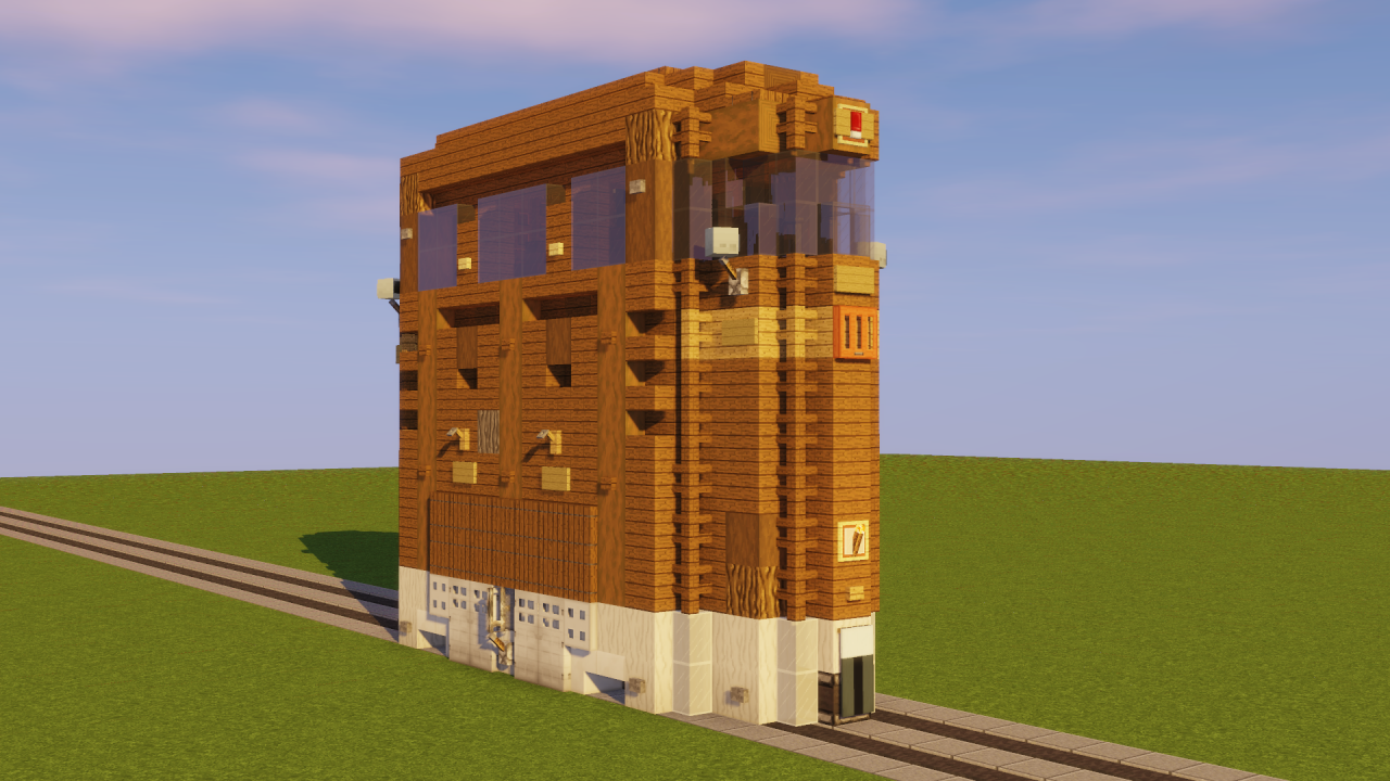 Dieselpunk Tram Minecraft Map