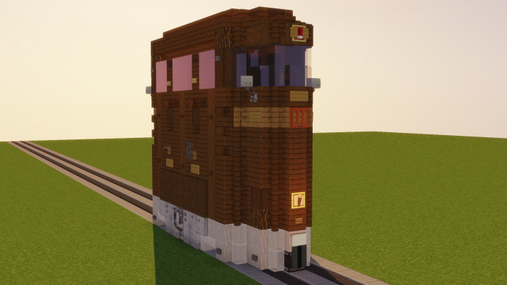 Dieselpunk Tram Minecraft Map