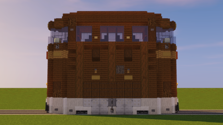 Dieselpunk Tram Minecraft Map