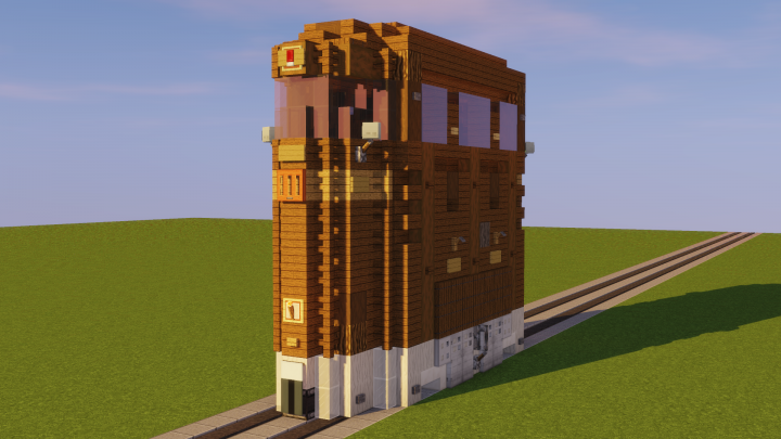 Dieselpunk Tram Minecraft Map