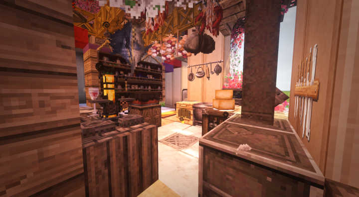 [Conquest] Large Blood Elf Inspired Estate Minecraft Map