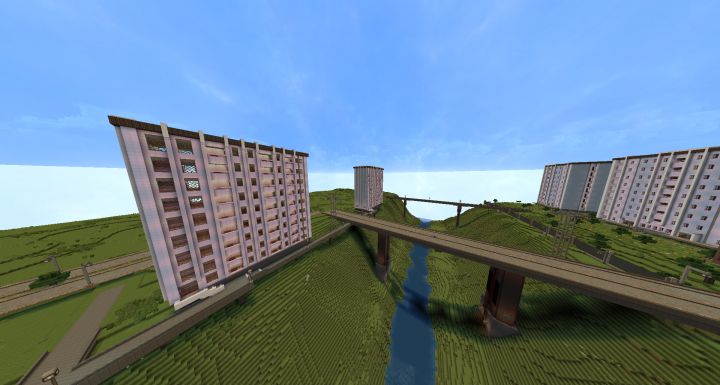 Pokrov Soviet city Update #4 Minecraft Map