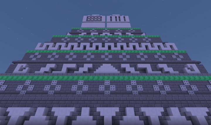 AoE II Aztec World Wonder "Huēy Teōcalli" Minecraft Map