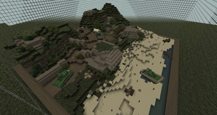 [McMap][1.7.10+] WN72 - Vierville-S-Mer - June 6th 44 Minecraft Map