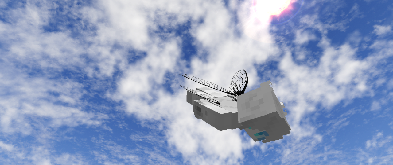 HOUSEFLY WINGS ELYTRA HD Realistic | Fly Wings Wearable in Survival ...