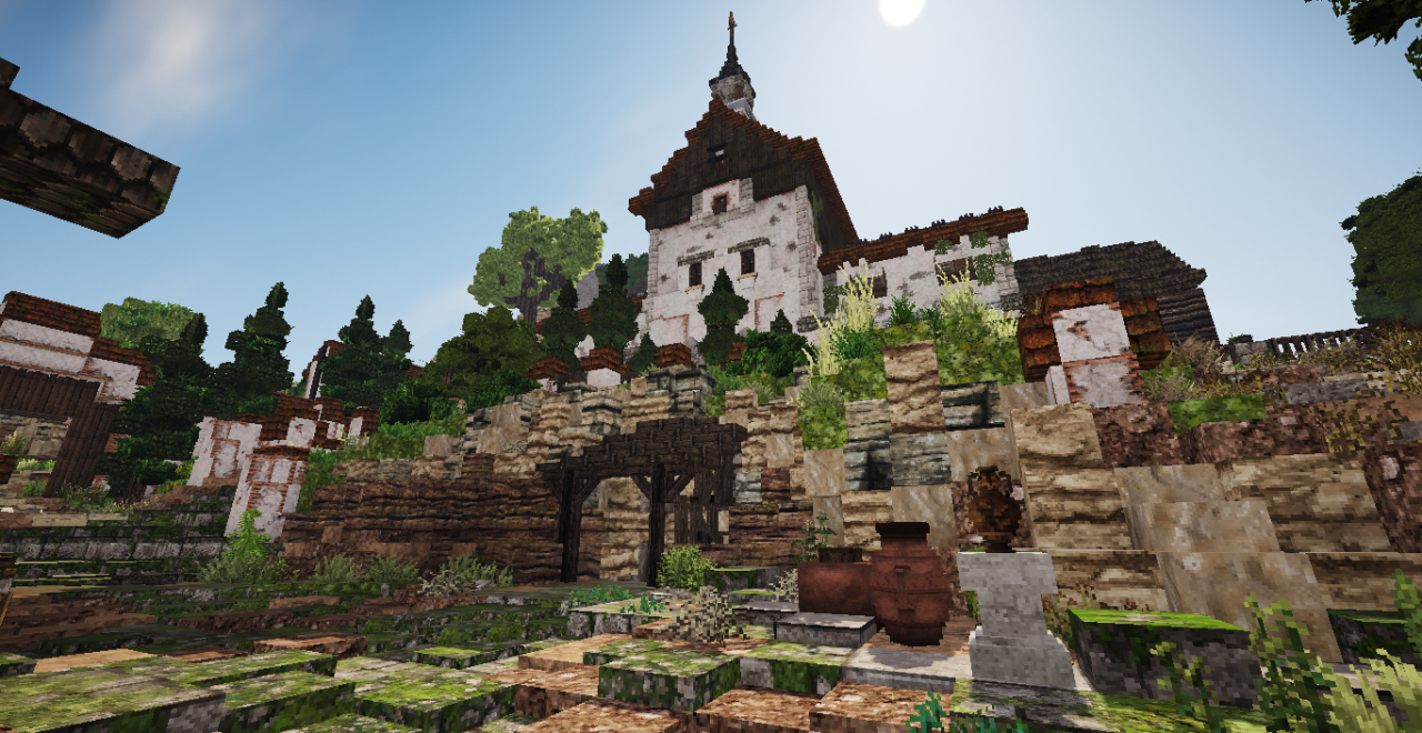Witcher 3: Blood and Wine | Corvo Bianco vineyard Minecraft Map