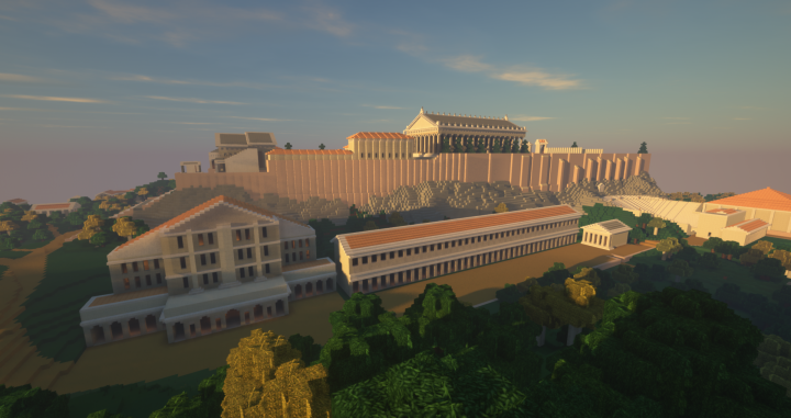 Ancient Athens Minecraft Map