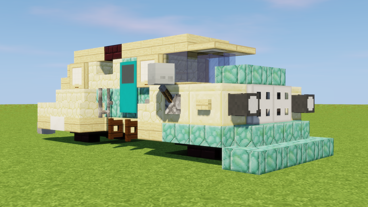 Dieselpunk Car Minecraft Map