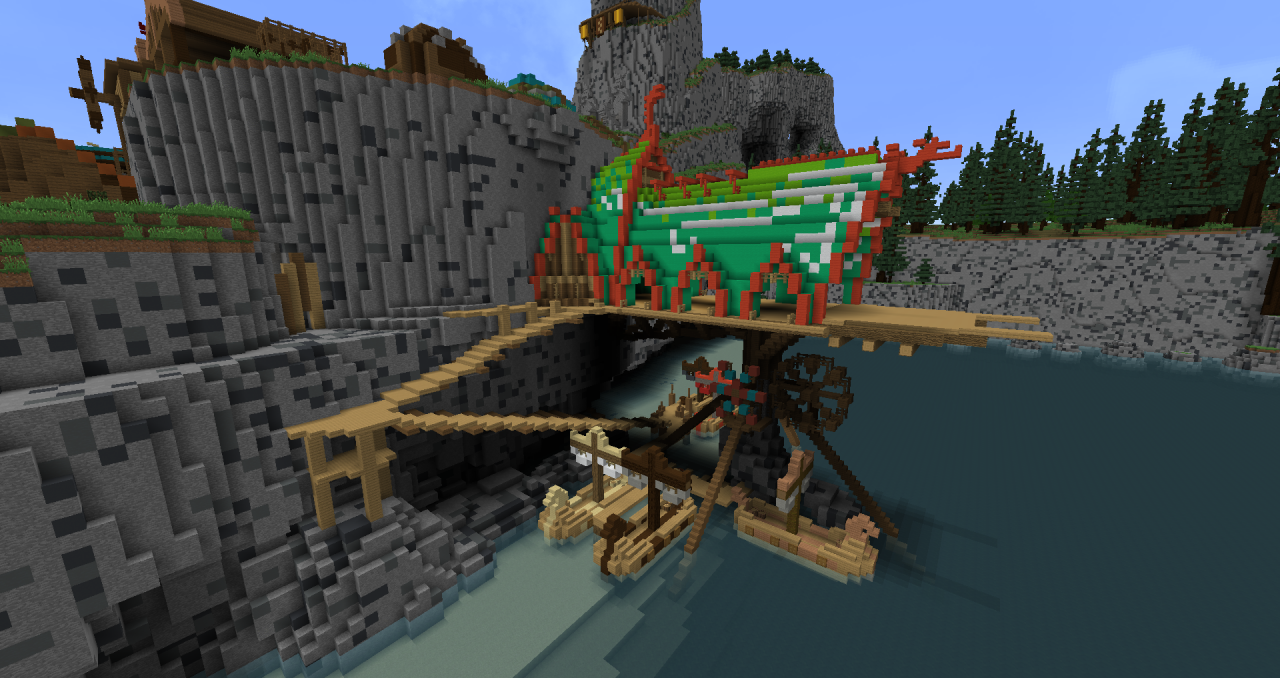 HTTYD2 map Minecraft Map