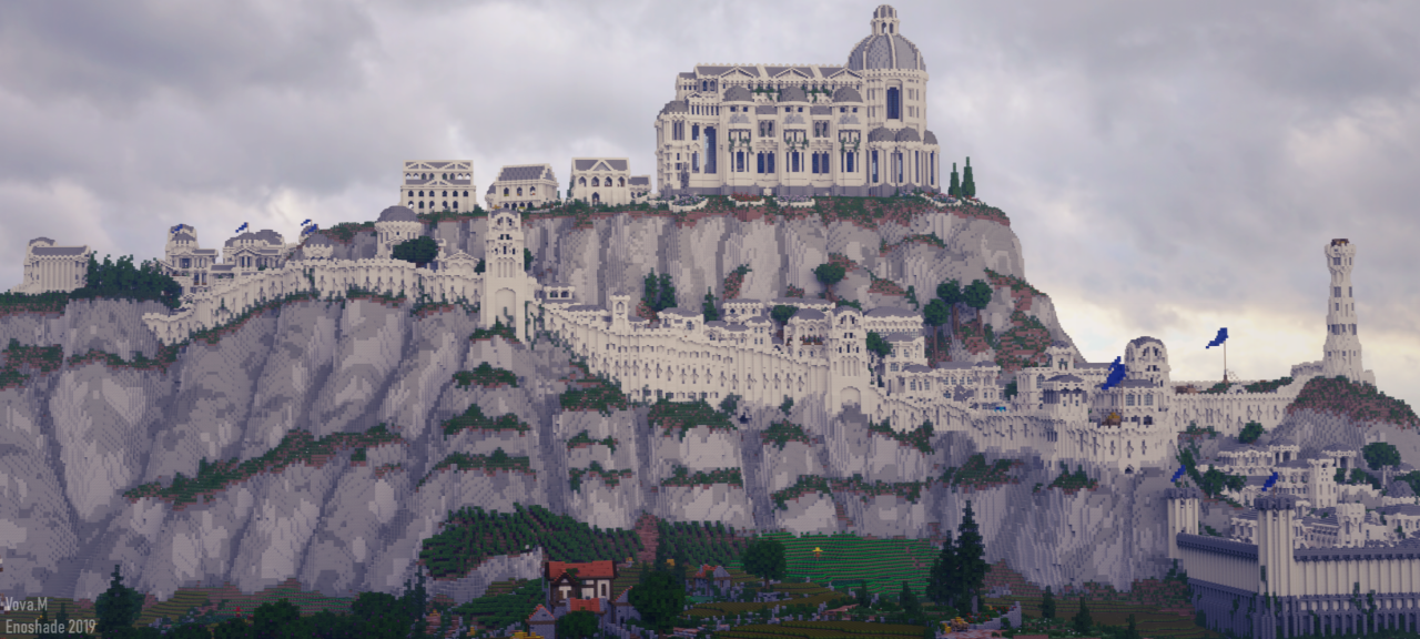 Edhellond - Haven of Gondor Minecraft Map