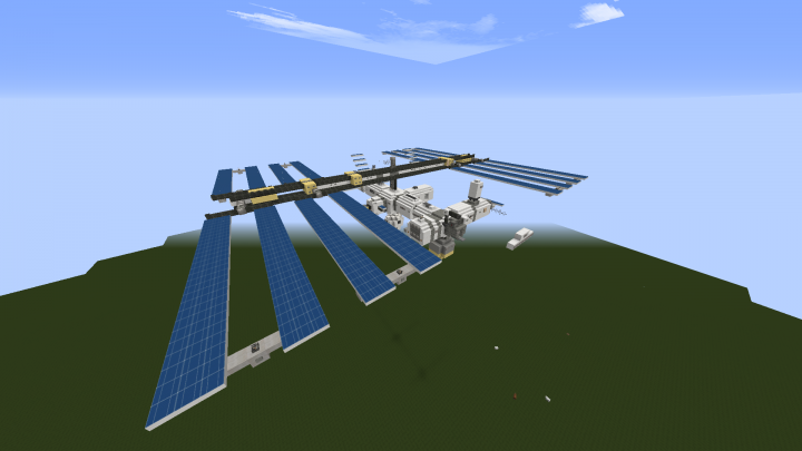 International Space Station Minecraft Map