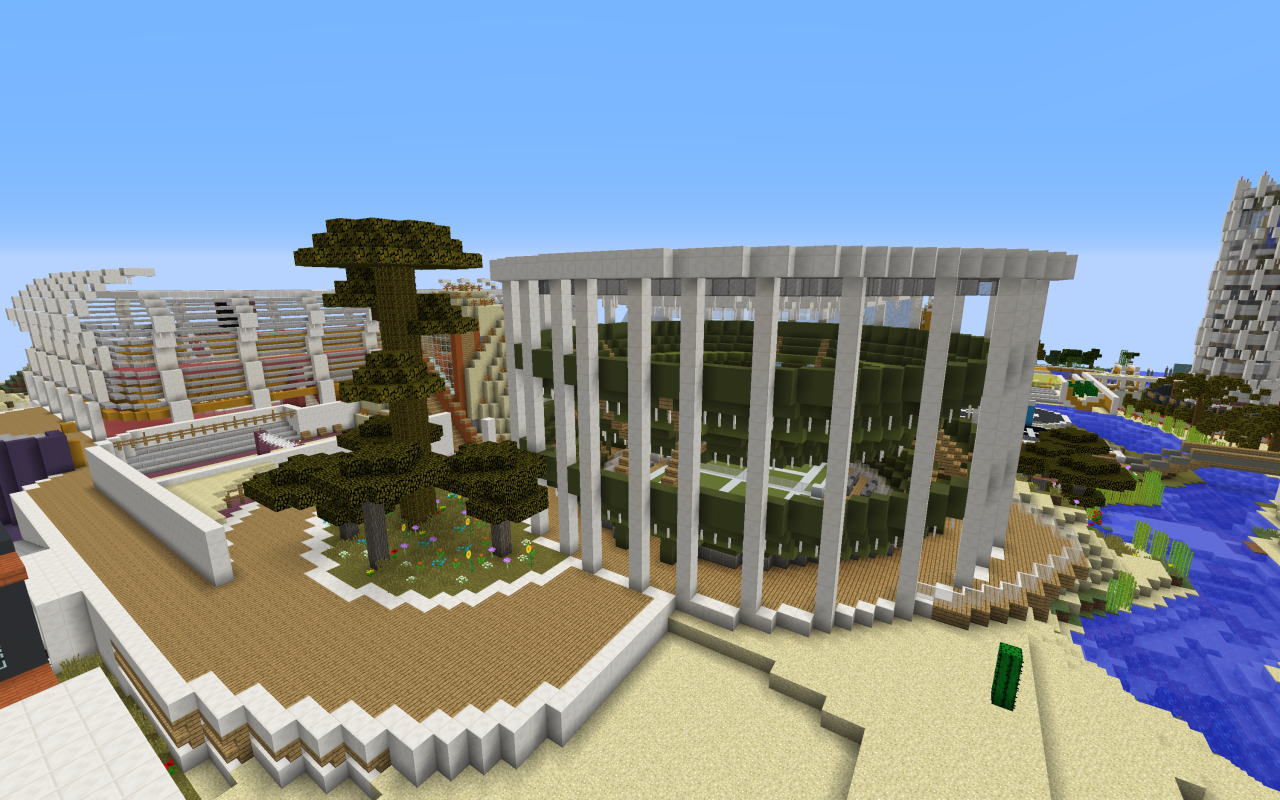 Void City- Modern & Vibrant new City Minecraft Map