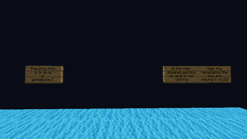 Speedrun 1.12.2 Minecraft Map