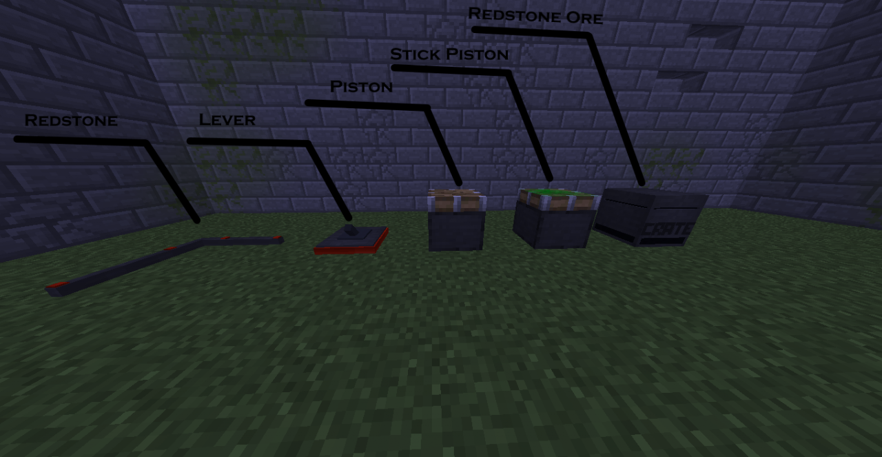 3D Redstone Minecraft Texture Pack