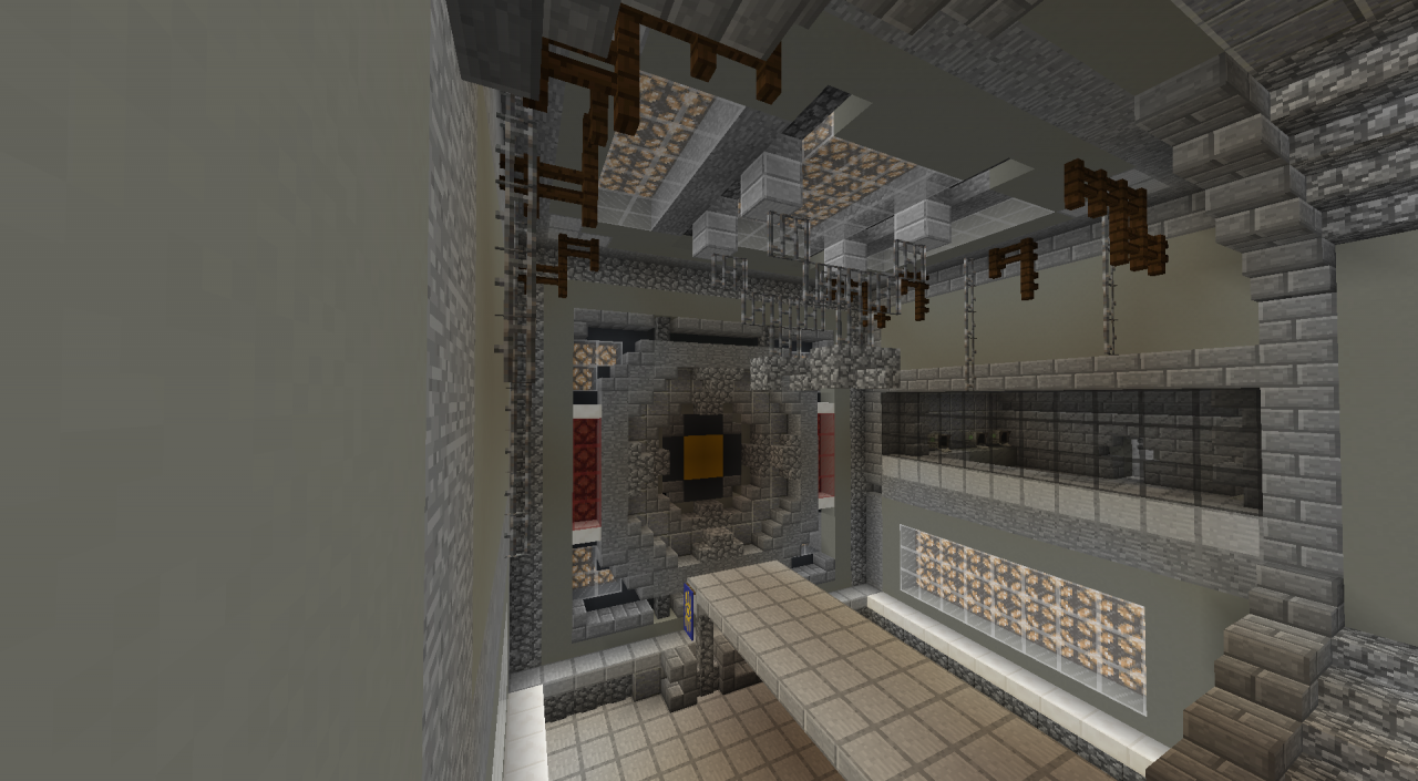 Fallout inspired vault Minecraft Map