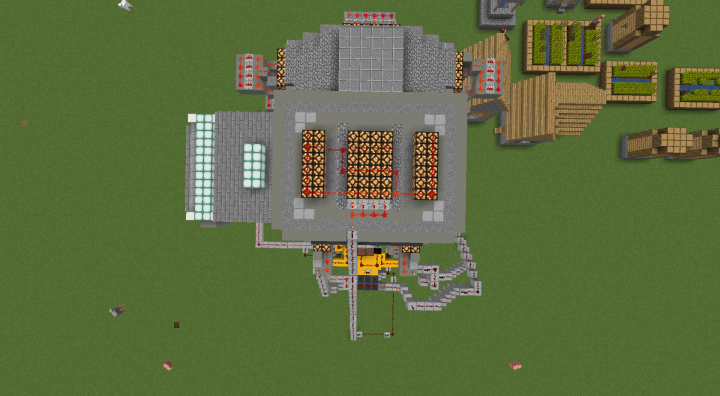 Fallout inspired vault Minecraft Map